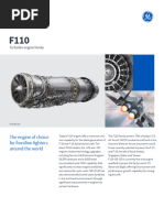 Datasheet F414 GE 39E | PDF | Internal Combustion Engine | Jet Aircraft