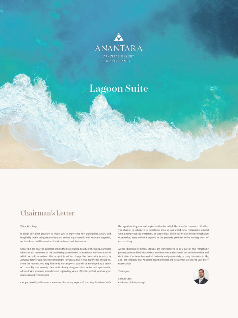 Anantara Zanzibar Resort Investment Overview | PDF | Investing | Resort