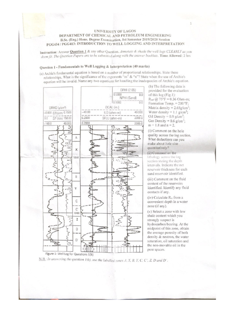 PGG 434 2019-2020 PQ | PDF