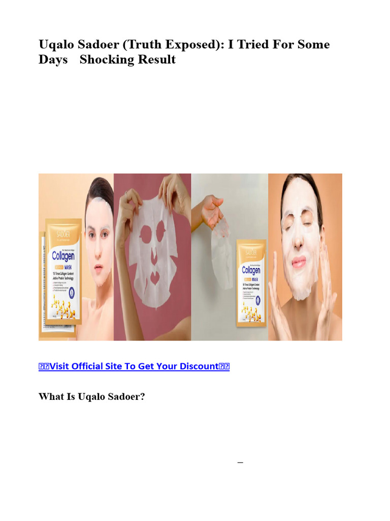 Uqalo Sadoer True Benefits Details | PDF | Sleep | Memory