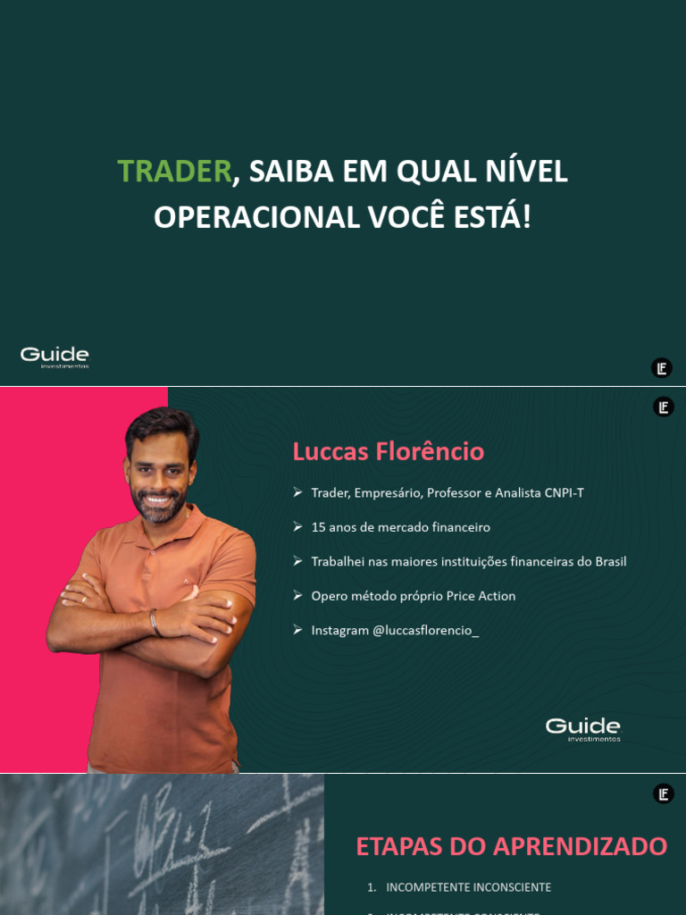 Trader, Saiba em Qual Nível Operacional Você Está | PDF