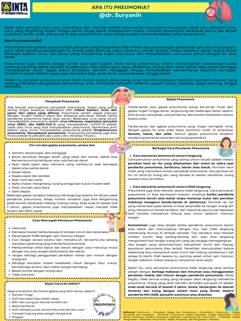 Apa Itu Pneumonia | PDF