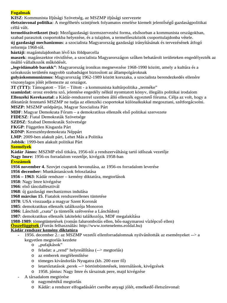 8 4 Mo 1956-Rendszer | PDF