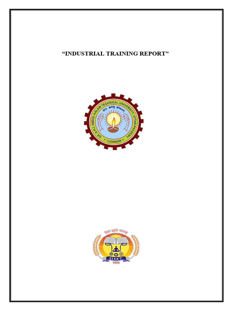 Navneet mishra industrial training report mchsr | PDF | Tablet (Pharmacy) | Pharmaceutical ...