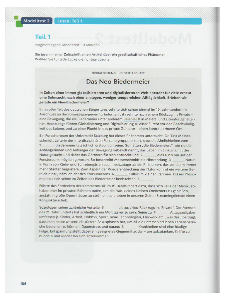 Lesen B2 | PDF