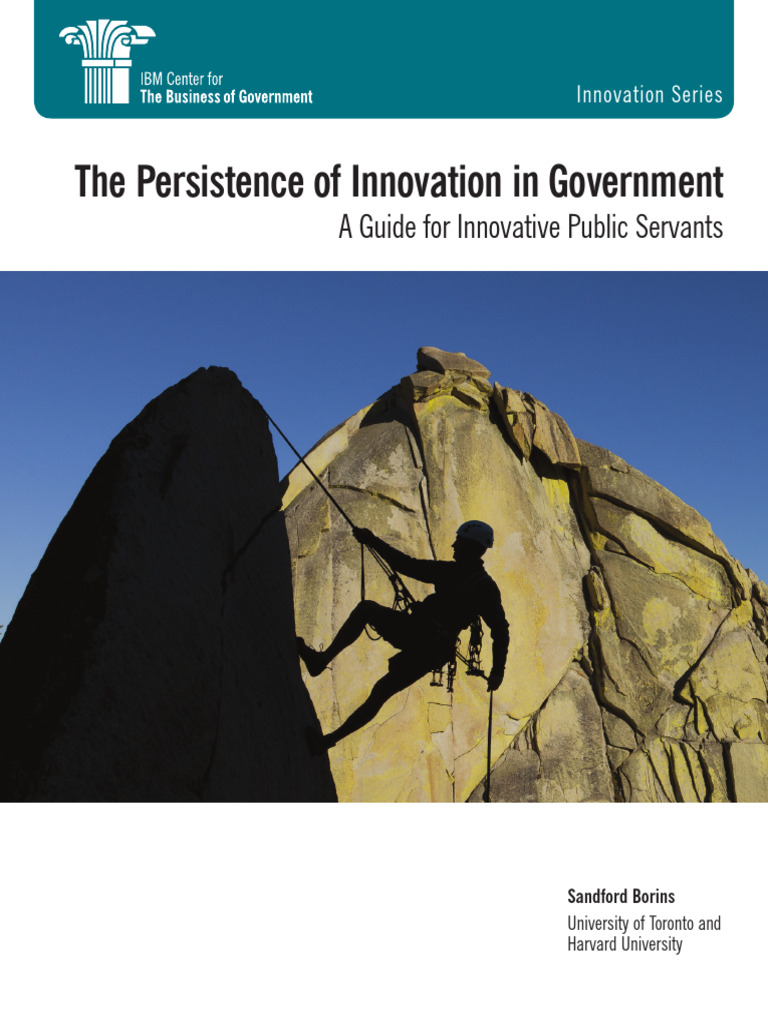 The Persistence of Innovation in Government | PDF | Innovation | Evaluation