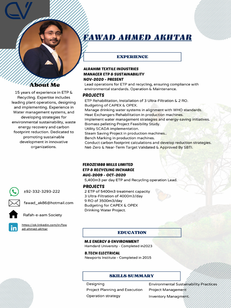 Fawad Ahmed Akhtar Resume | PDF