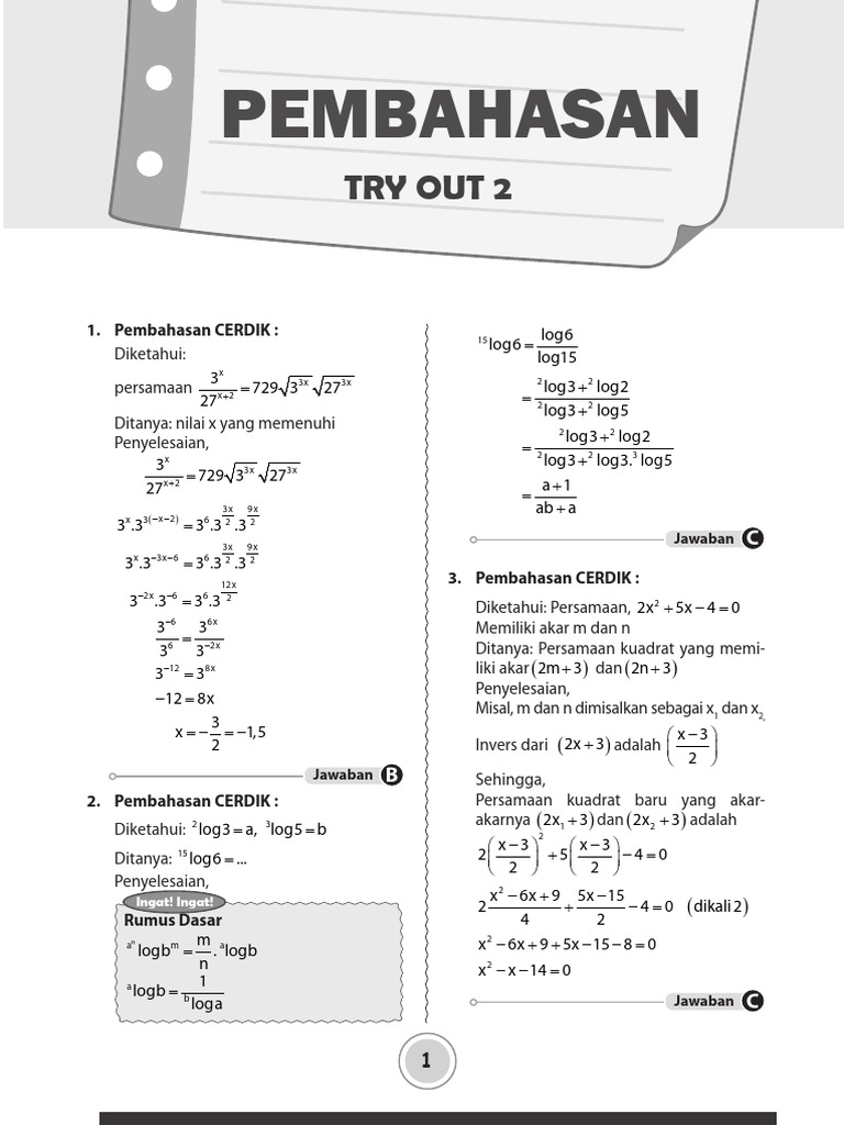 To 2 Matematika-Pemb | PDF