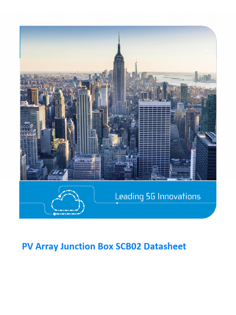 ZTE PV Array Junction Box SCB02 | PDF