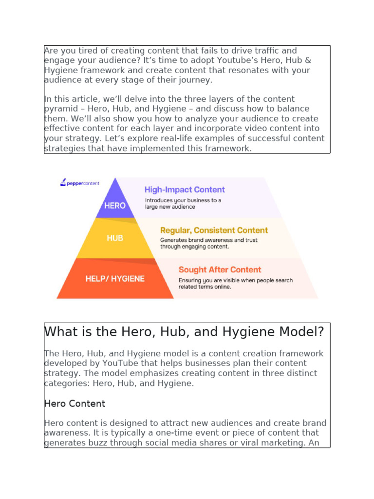 Mastering YouTube's Content Framework | PDF | Search Engine ...