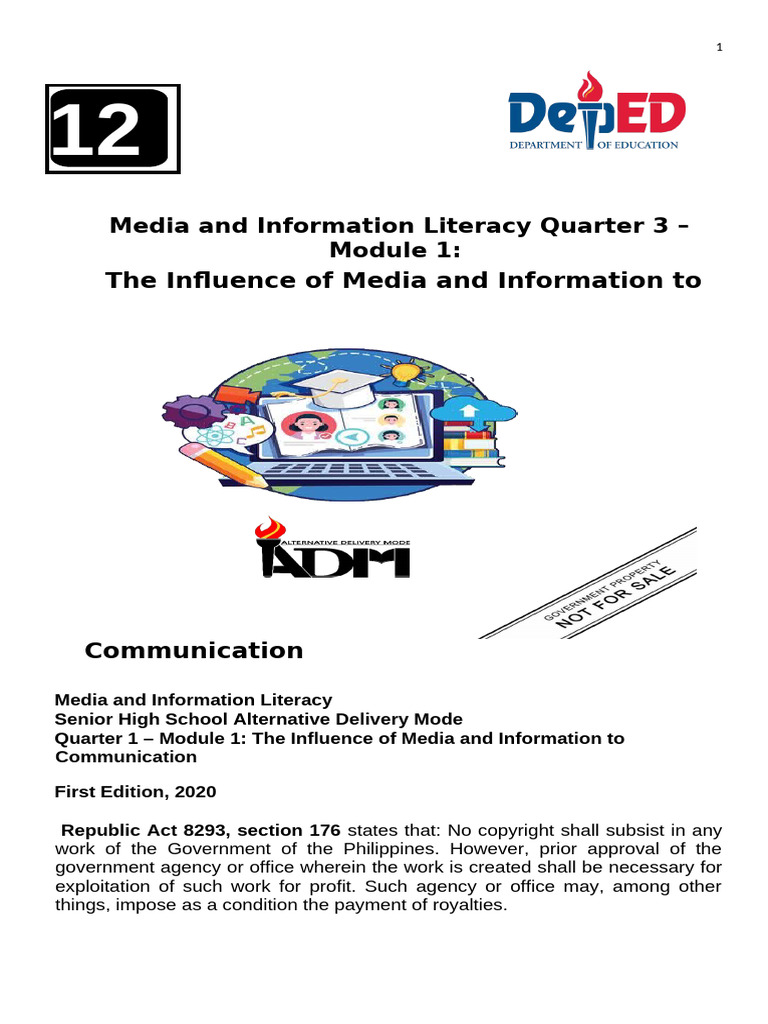 Media-and-Information-Literacy-Module 1-Q3 - Mishelle Pangilinan | PDF ...