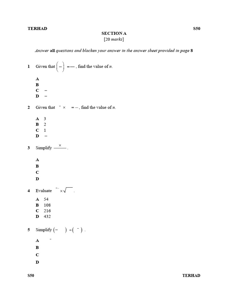 First Term MATHEMATICS F3 Exam Paper | PDF | Interest | Interest Rates