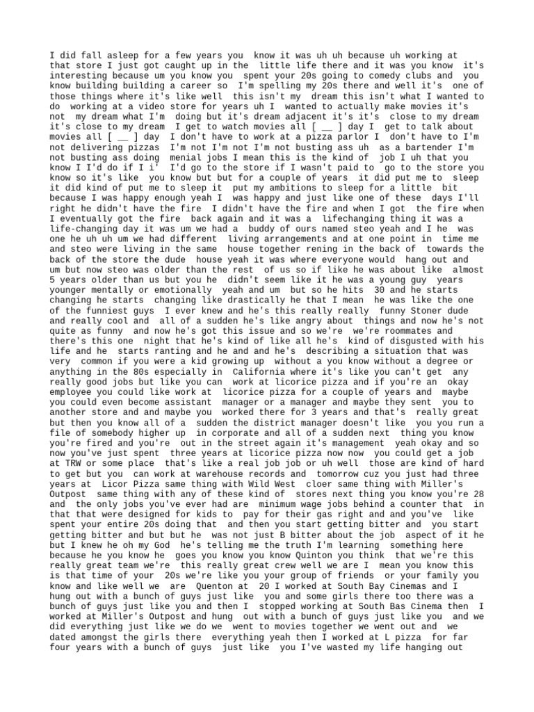 (English) Quentin Tarantino Shares His Secret of Self Discipline ...