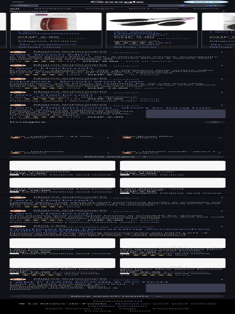 Small Hair Brush Migros - Google Search | PDF | Integumentary System | Human Hair