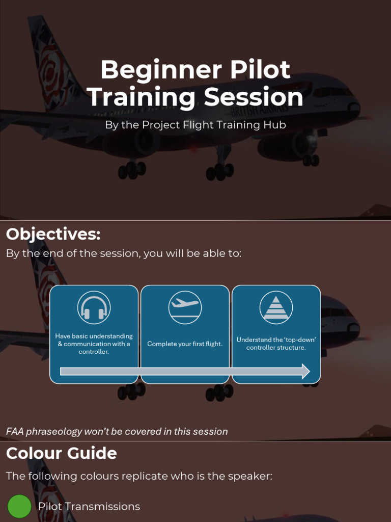 Beginner Pilot Training | PDF | Air Traffic Control | Transport Safety