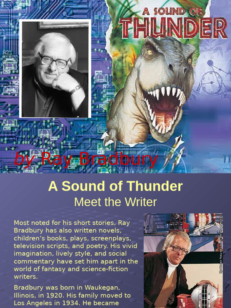 A Sound of Thunder Overview | PDF | Ray Bradbury | Science Fiction