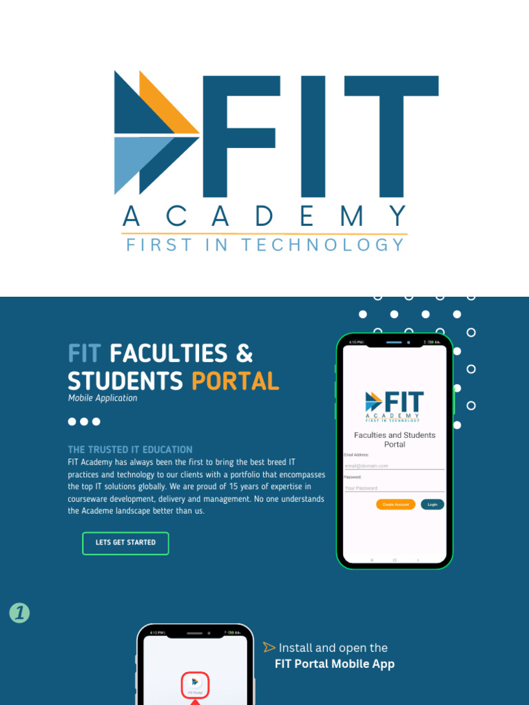 FIT Academy Portal Sign-In Guide | PDF