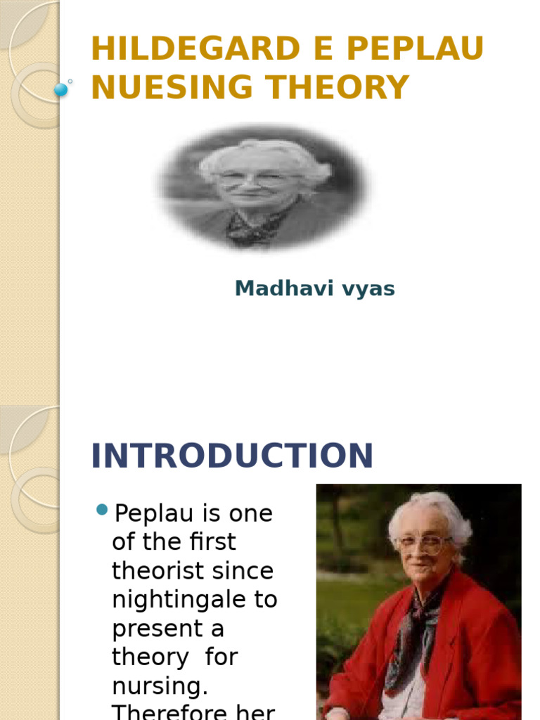 Hildegard e Peplau Nuesing Theory | PDF | Psychology | Behavioural Sciences