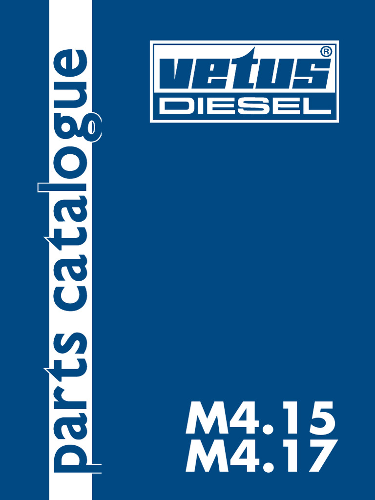 Vetus M415 M417 | PDF | Piston | Washer (Hardware)