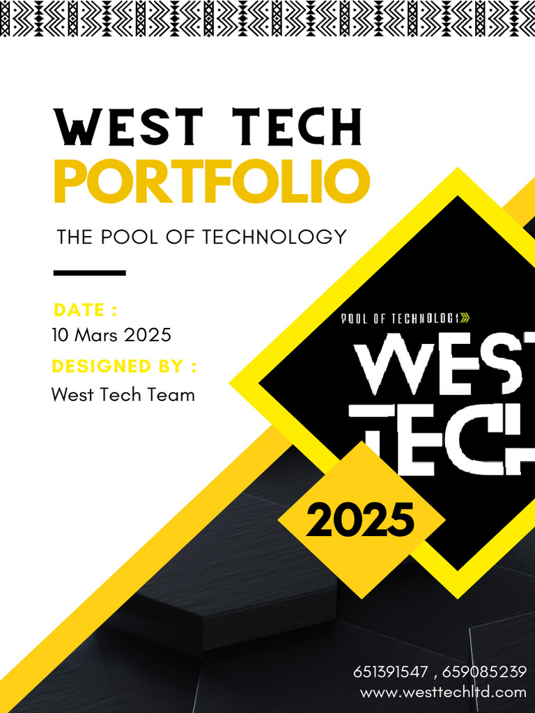 Portfolio West Tech | PDF | Entrepreneuriat | Innovation