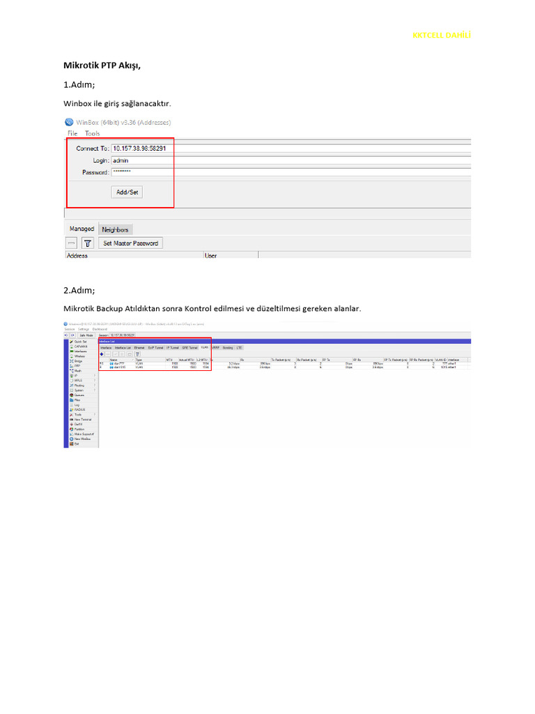 Mikrotik PTP Egitim | PDF