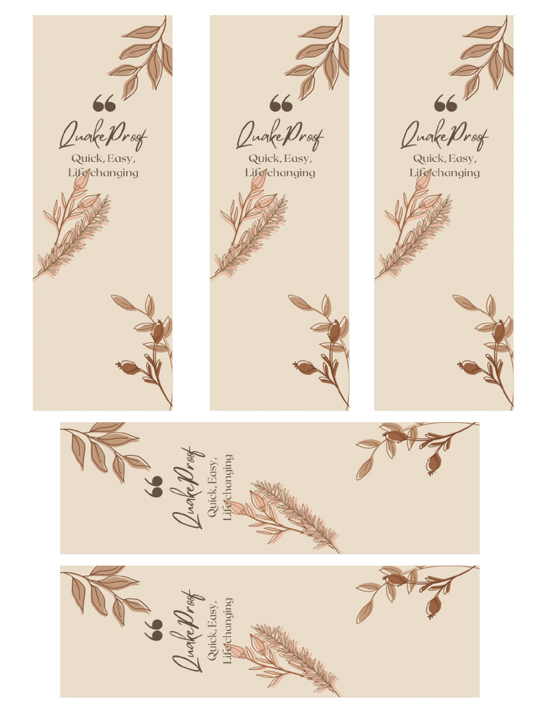 Real Bookmarks | PDF