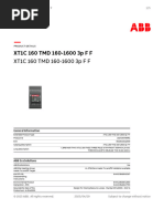 1SDA100467R1 xt5s 630 Ekip Dip Ls I in 630 4p F F | PDF | Electrical Equipment | Electricity