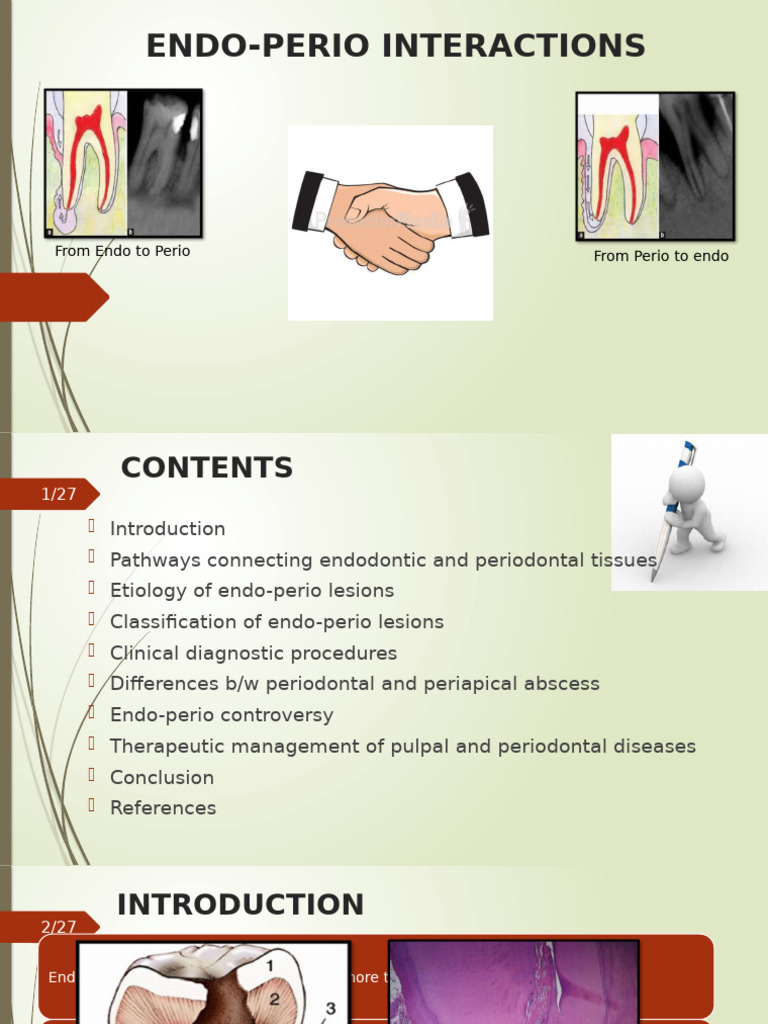 Endodontic-Periodontal Interactions | PDF | Periodontology | Diseases ...