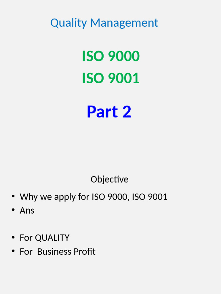 ISO 9000 For Small Business | PDF | Quality Management | Economies