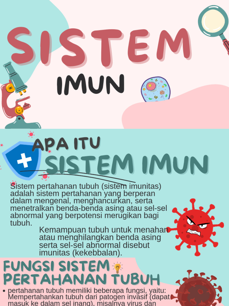 Pengertian Dan Fungsi Sistem Imun | PDF
