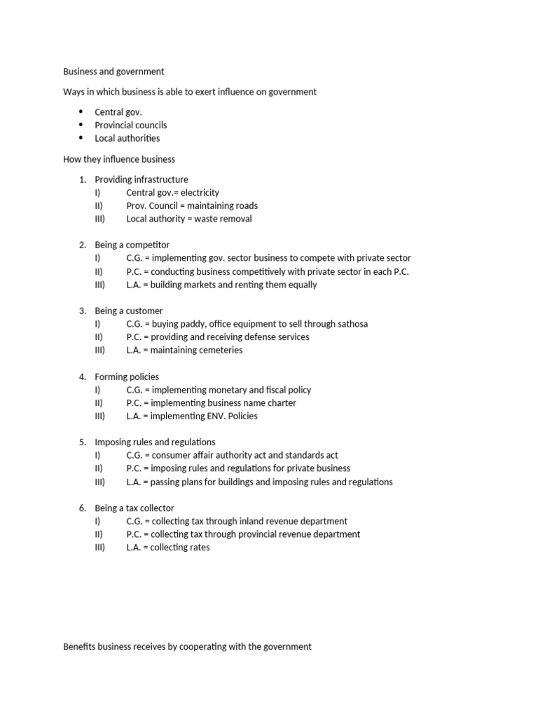 Business and Government Lesson 3 | PDF | Taxes | Interest
