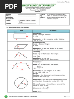 5.3. Lilitan Dan Luas Bulatan (Circumference and Area of Circles) | PDF ...