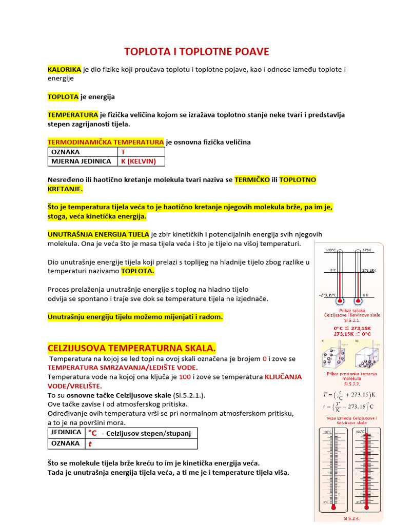 FIZ TOPLOTA I TOPLOTNE POAVE Maj 2025 | PDF