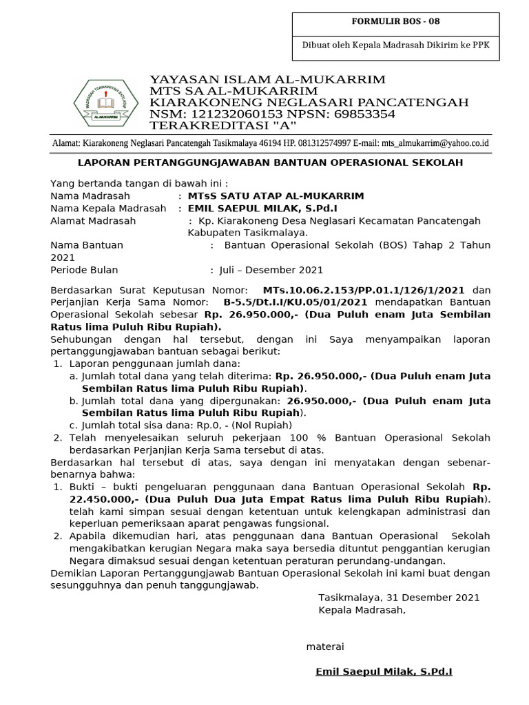 Form 08 Form 07 | PDF