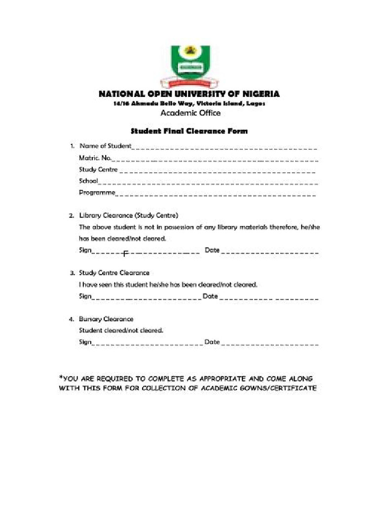 Noun Grad Clearance 2 | PDF