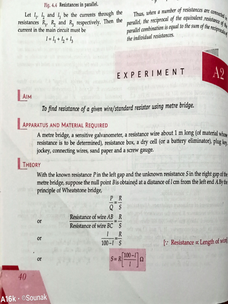 Physics Practical Class 12 | PDF
