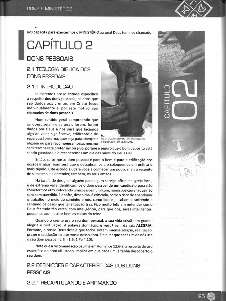 Dons e Ministerios Capitulo 02 | PDF