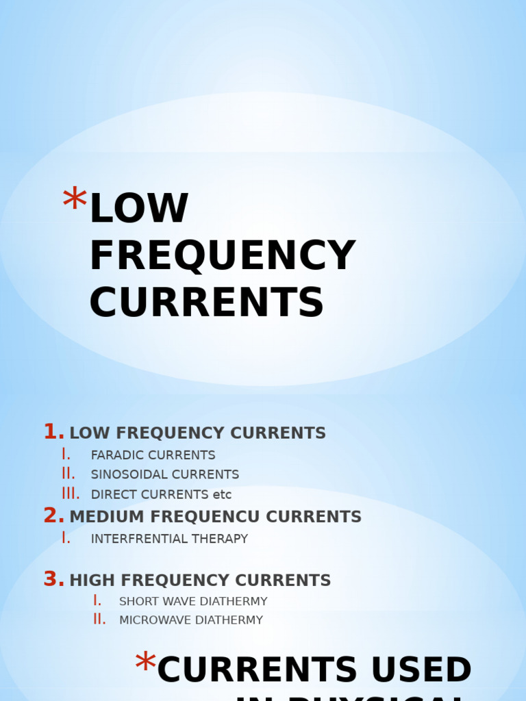 1587069078-8-low-frequency-currents 2 | PDF | Alternating Current | Frequency
