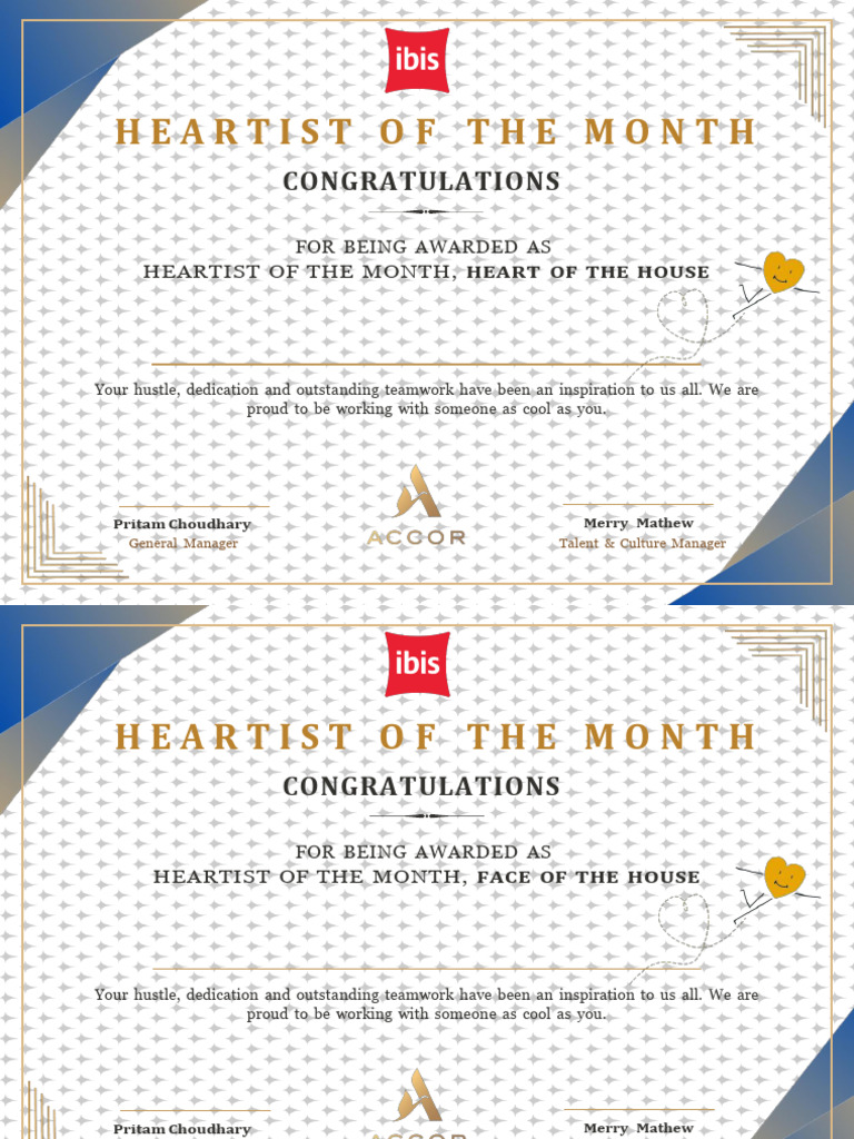 Townhall Meeting Certificates | PDF