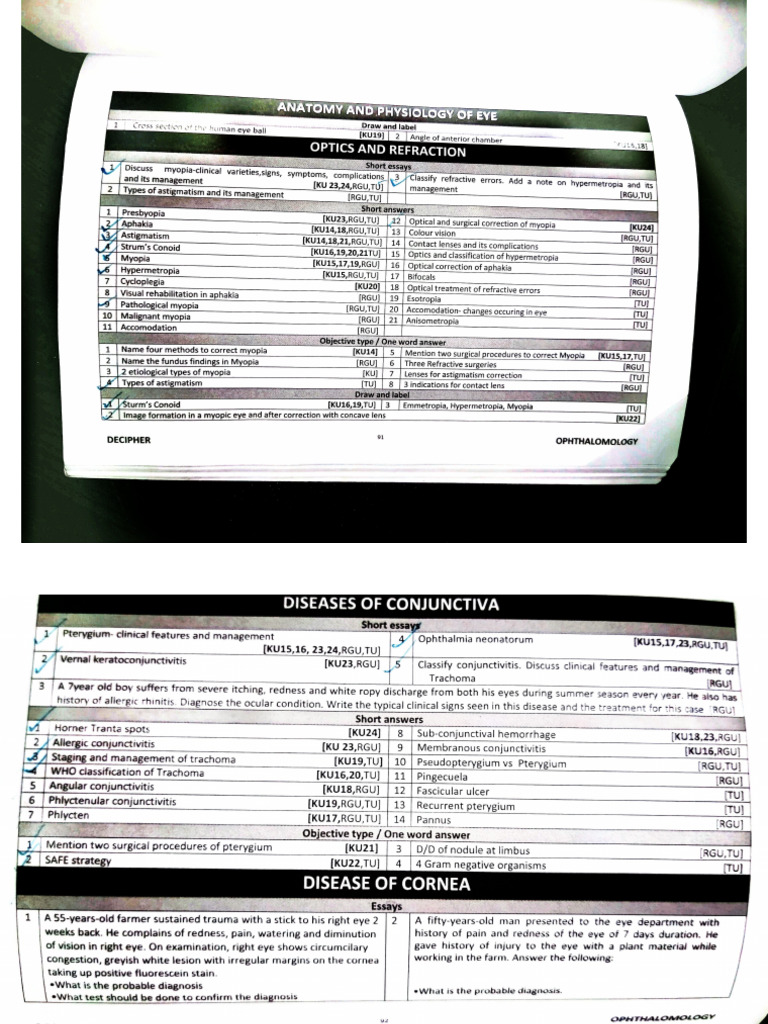 Decipher Ophthalmology | PDF