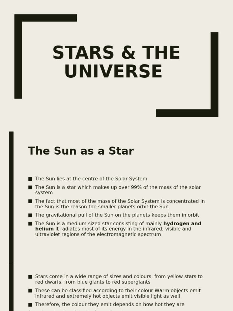 Stars and Galaxies | PDF | Stars | Sun