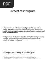 Spearman Theory of Intelligence | PDF | Intelligence | Cognition