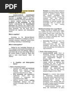 Pagers: Learning and Memory | PDF | Memory | Learning