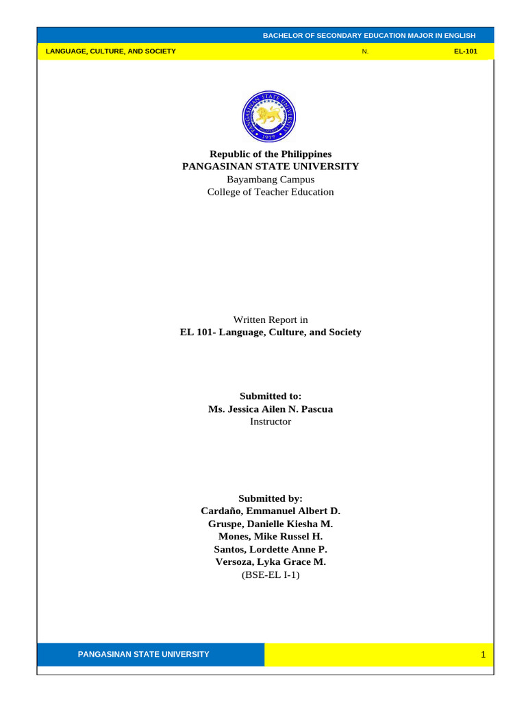 Unit-4_LCS_Written-Report | PDF | English Language | Celtic Britons