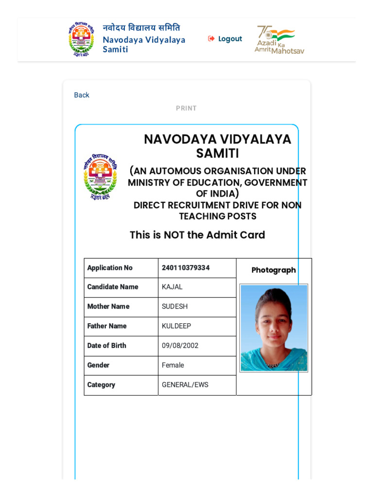 Print - NVS Recruitment | PDF