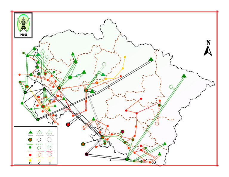 PTCUL Power Map June 2022 | PDF | Electrical Grid | Electric Power ...