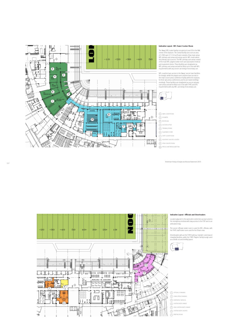 Tottenham Hotspur NFL Facility Layout | PDF | Tottenham Hotspur F.C ...