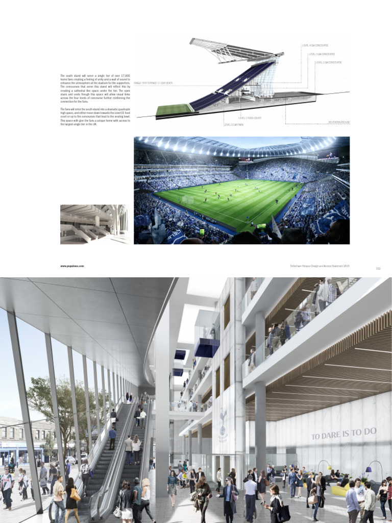 South Stand Design for Spurs Stadium | PDF | Association Football