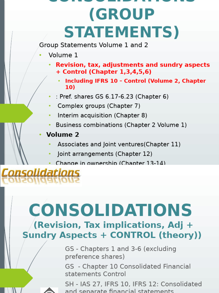 Group statements introduction for student personal revision | PDF ...