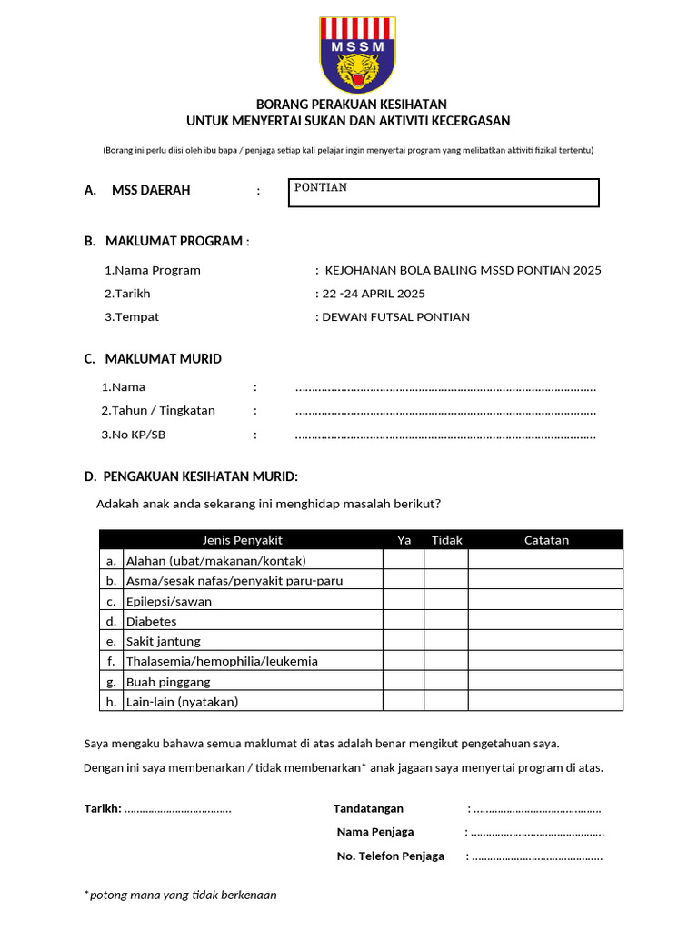 PERAKUAN KESIHATAN | PDF